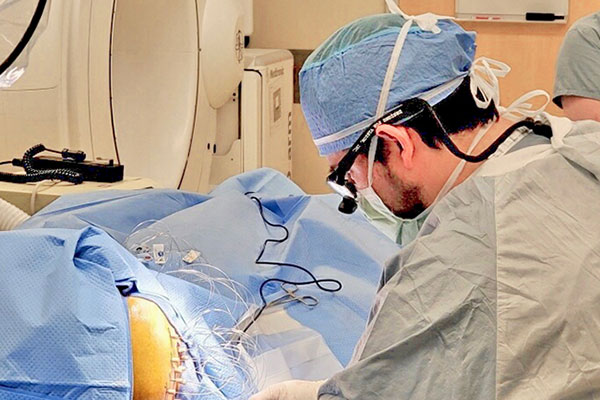 Robot helps deliver brain stimulation with precision | OSF HealthCare ...