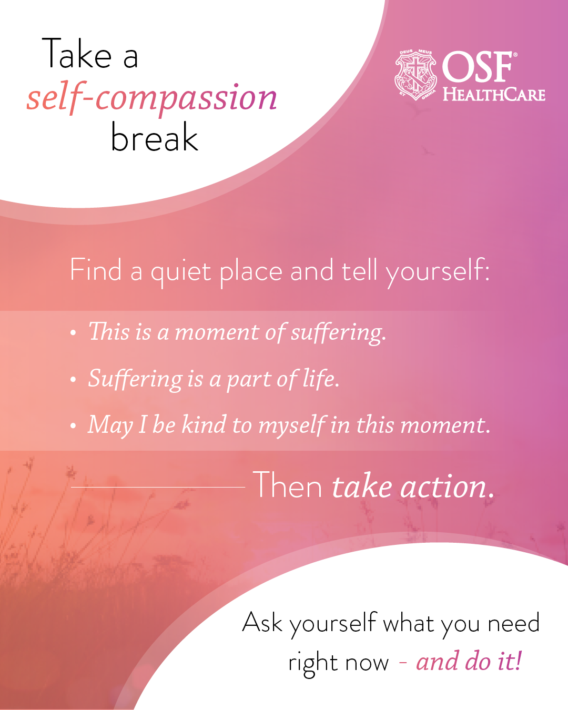 How to practice self-compassion