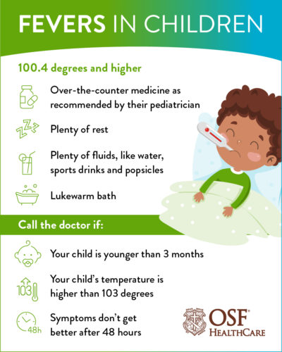 What to do when your child has a fever | OSF HealthCare | OSF HealthCare